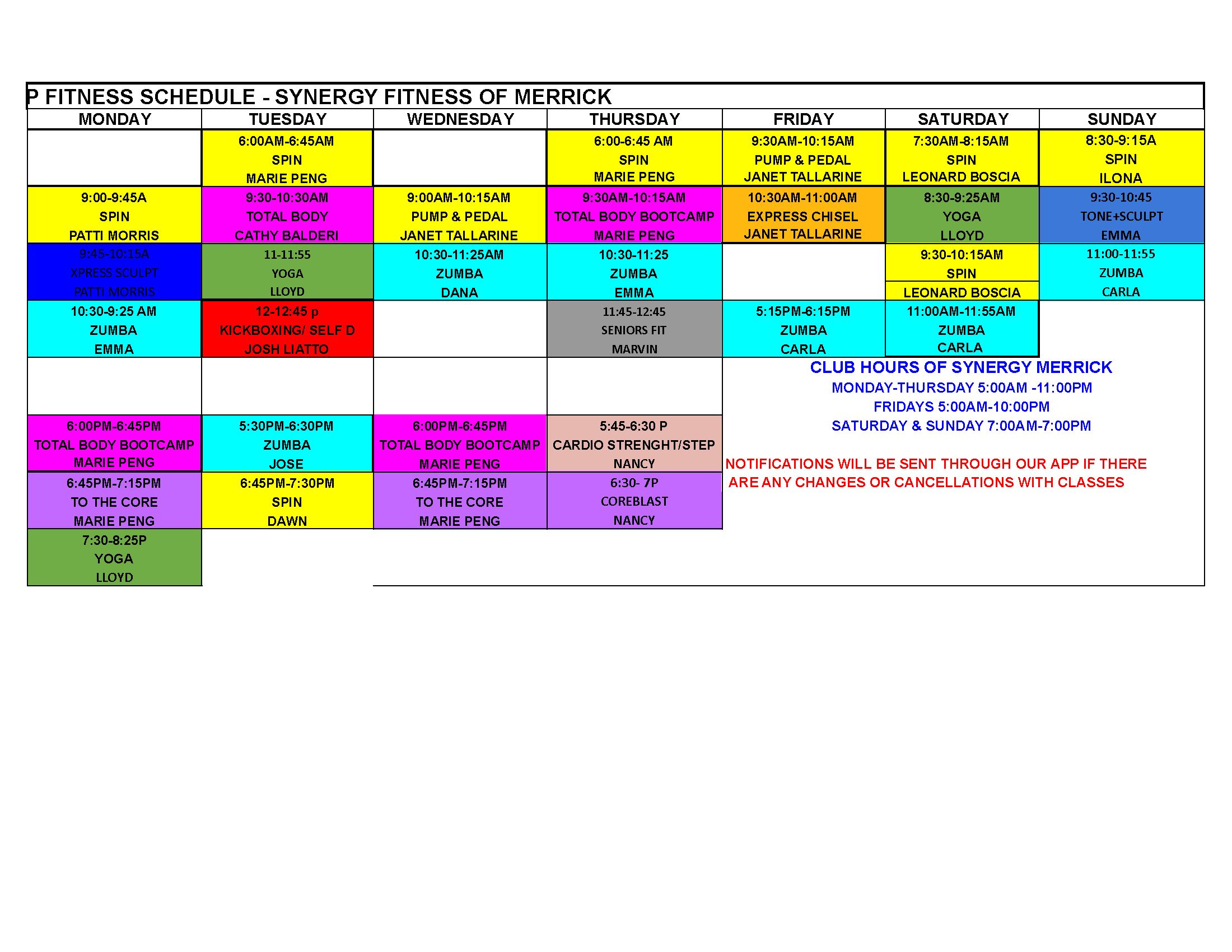 Merrick - Synergy Fitness New York